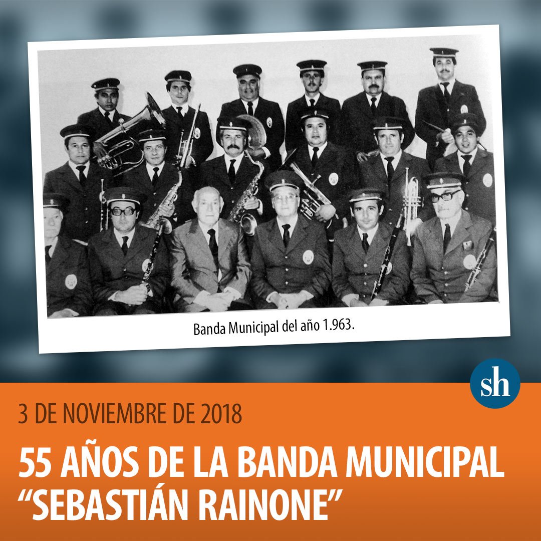 La Banda Municipal "Sebastián Rainone" cumple 55 años - SunchalesHoy